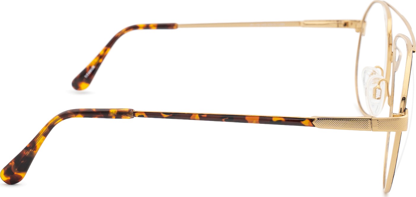 Optical Options Titanium Aviator - tortoise/gold – Gafas graduadas ...